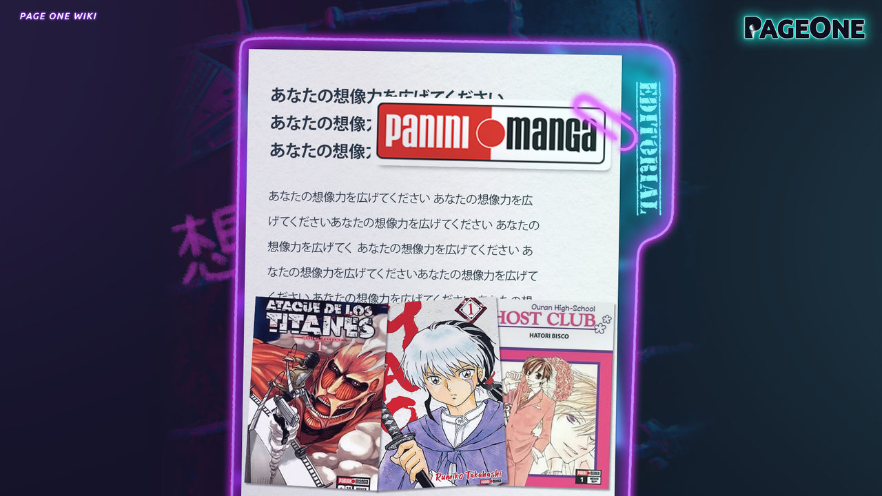 Page One Wiki: Grupo editorial Panini (Mexico)